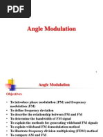 Angle Modulation Problems | PDF | Frequency Modulation | Bandwidth (Signal Processing)