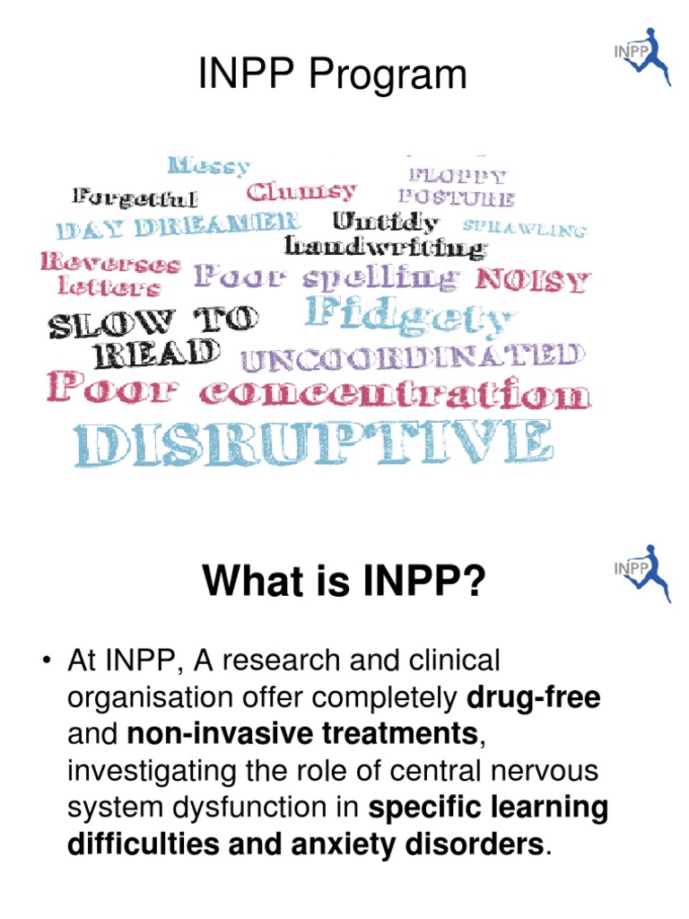 INPP Program | PDF | Learning Disability | Cognitive Science