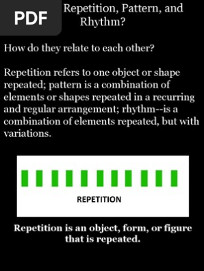 Examples Of Repetition Pattern