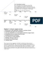 Convict Conditioning Progression Guide | PDF | Arm | Musculoskeletal System