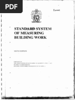 SMM7 - (1998 Revised) Standard Method of Measurement of Building Works ...