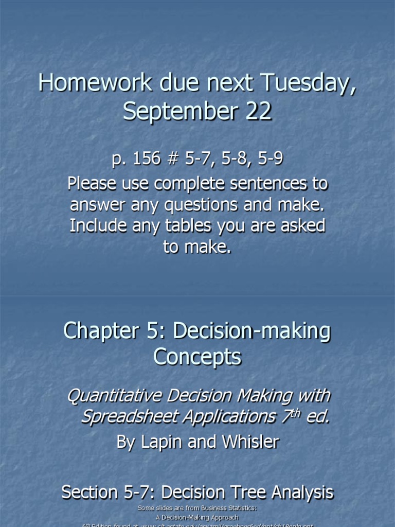 Decision Trees | PDF | Decision Making | Probability