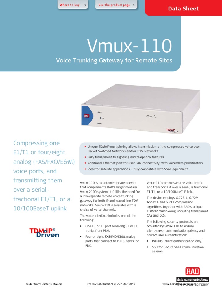 Vmux 110 | PDF | Computer Network | Network Architecture