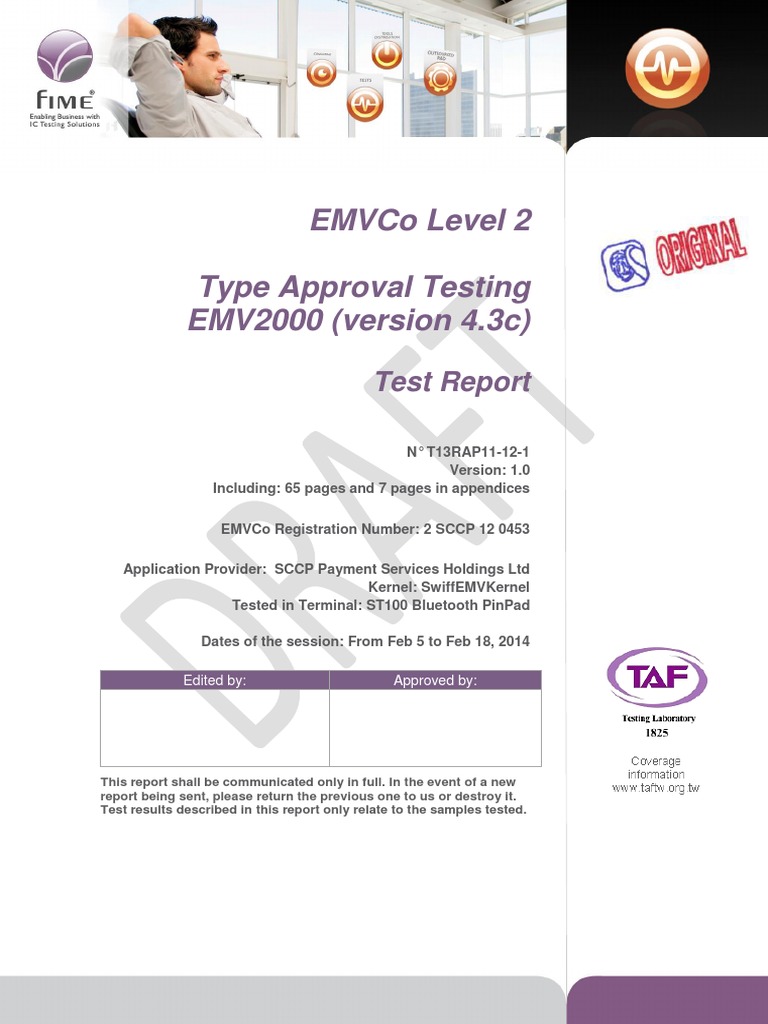EMV-L2 ST100 Draft | PDF | Online And Offline | Emv EMV-L2 ST100 Draft | PDF | Online And Offline | Emv