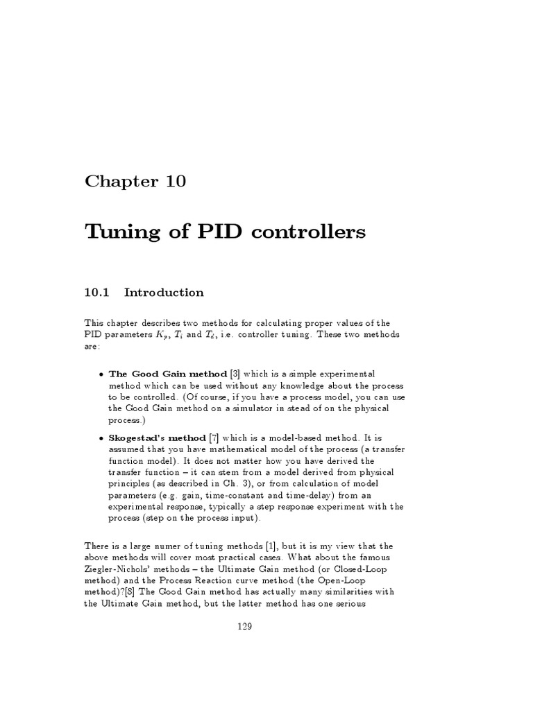 PID Controller Tuning Guide | PDF | Control System | Control Theory
