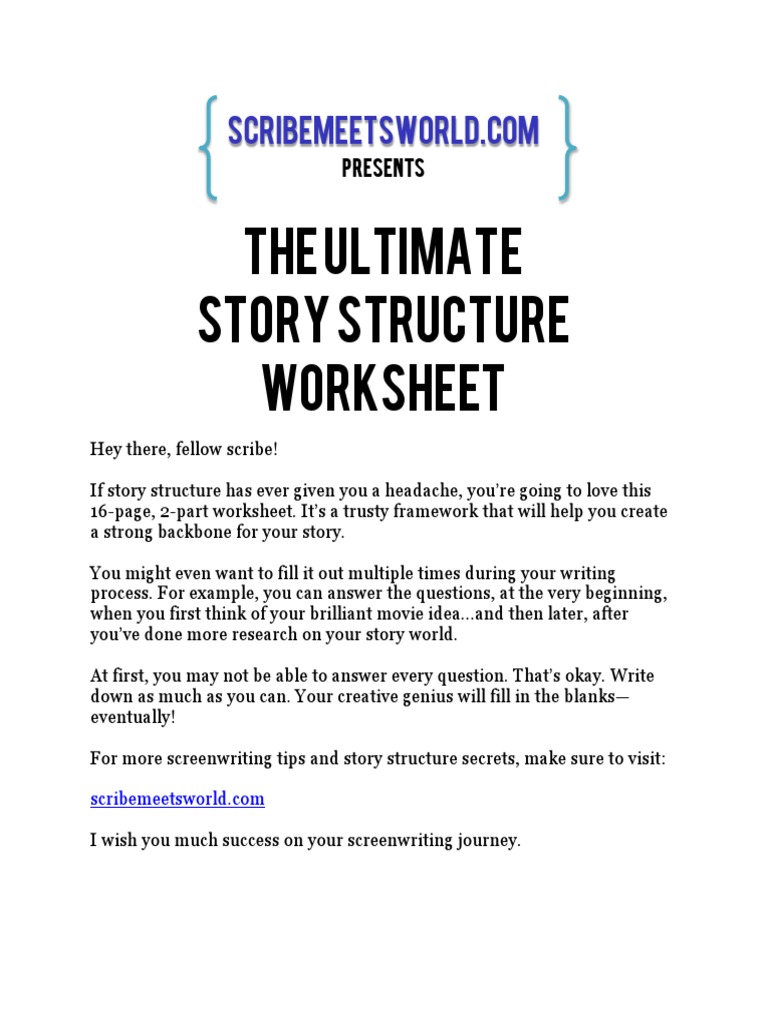 Ultimate Story Structure | PDF | Plot (Narrative) | Screenwriting