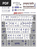 Pyidaungsu Font Keyboard Layout Guide | PDF | Computing | Text