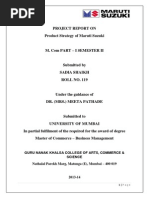 Analysis of Vision & Mission of Maruti Suzuki | PDF | Car | Goal