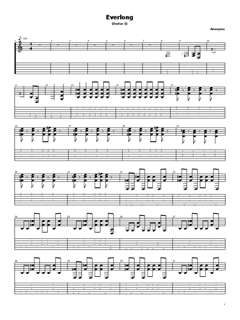 Everlong Overdrive | PDF