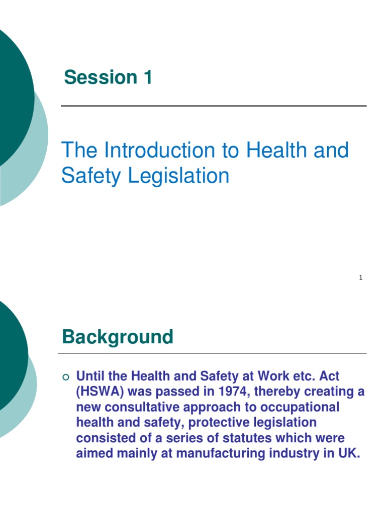 Introduction of Occupational Health and Safety | PDF | Occupational ...