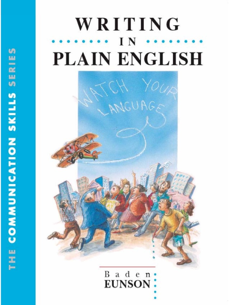 Writing in Plain English | PDF