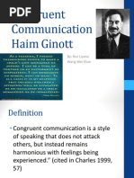 The Ginott Model | PDF | Teachers | Emotions
