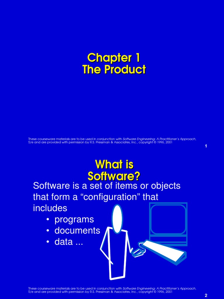 Chapter 1 The Product | PDF | Agile Software Development | Software ...