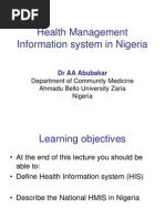 District Health Management Information System (Dhmis) Policy | PDF ...