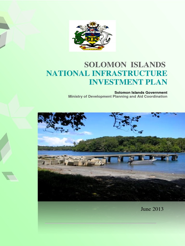 Solomon Islands National Infrastructure Investment Plan 2013 | PDF ...