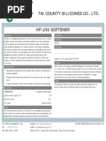 PPG Hi-Sil 233 Silica 1 | PDF | Silicon Dioxide | Natural Rubber