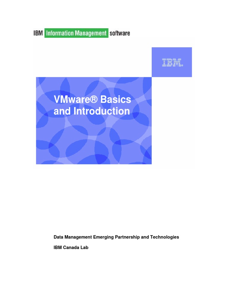C1.LAB01 - VMware Basics and Introduction | PDF | V Mware | Operating ...