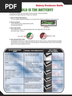 Batteries Date Stamp Codes | PDF