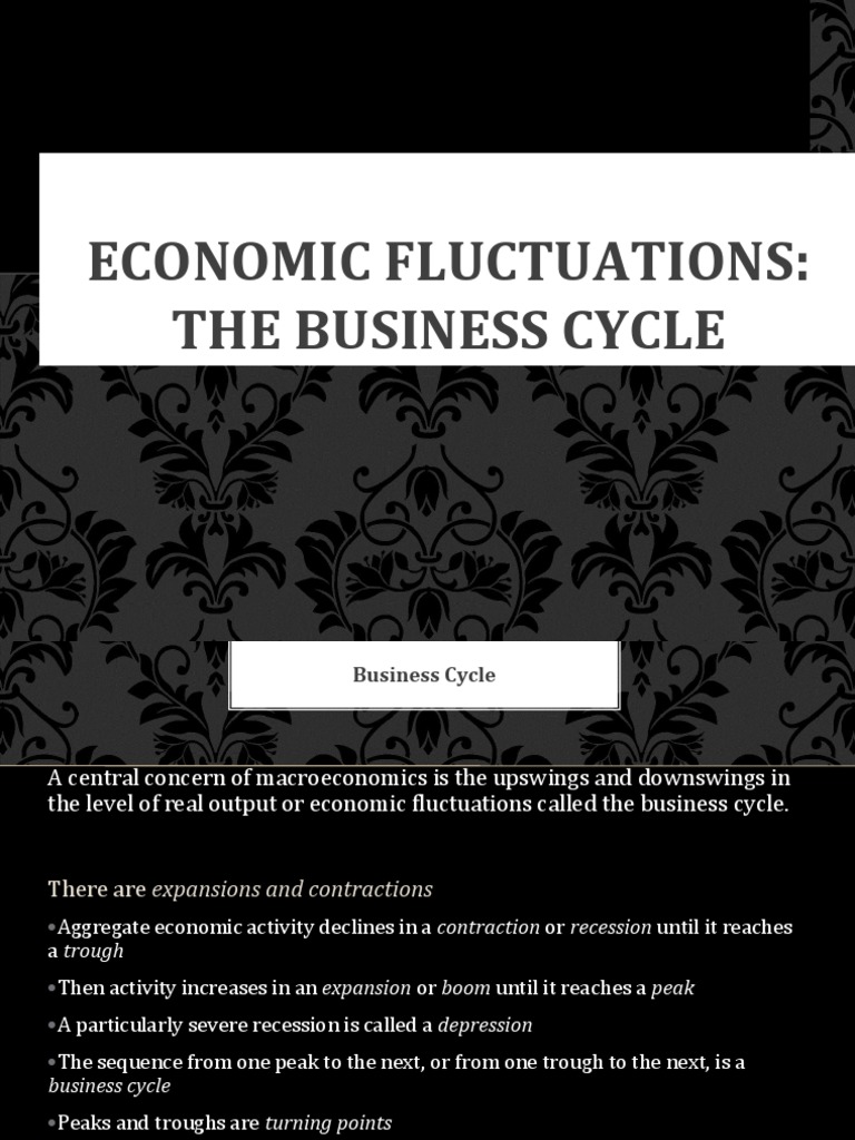 Economic Fluctuations: The Business Cycle | PDF | Money Supply ...