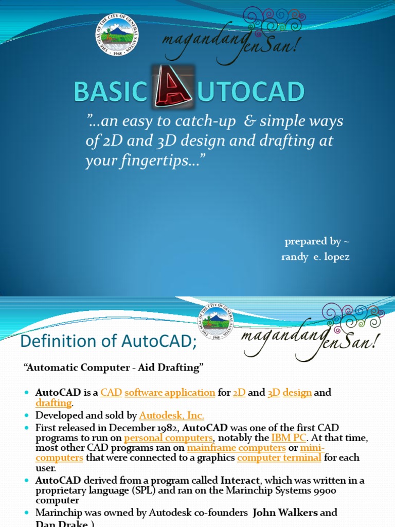 Cad Module | PDF | Auto Cad | Computer Aided Design