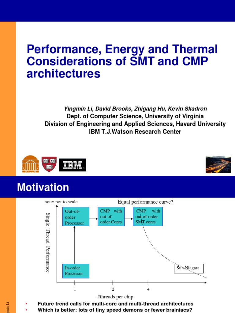 SMT and CMP Architecture | PDF | Multi Core Processor | Digital Technology