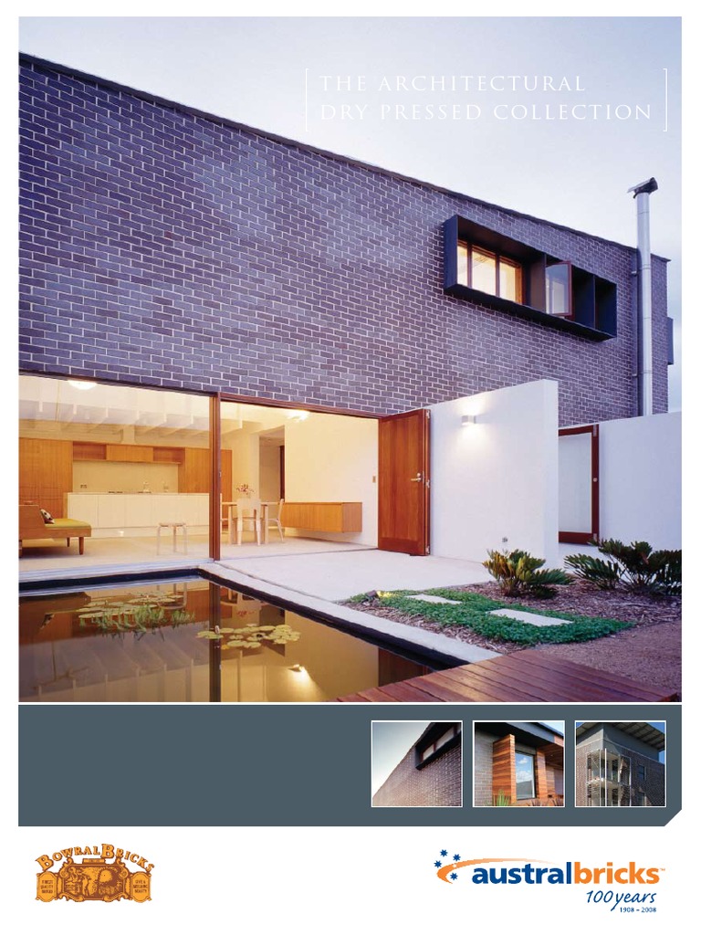 The Architectural Dry Pressed Collection | PDF | Brick | Hydrochloric Acid