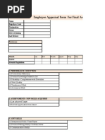 Increment Form | PDF