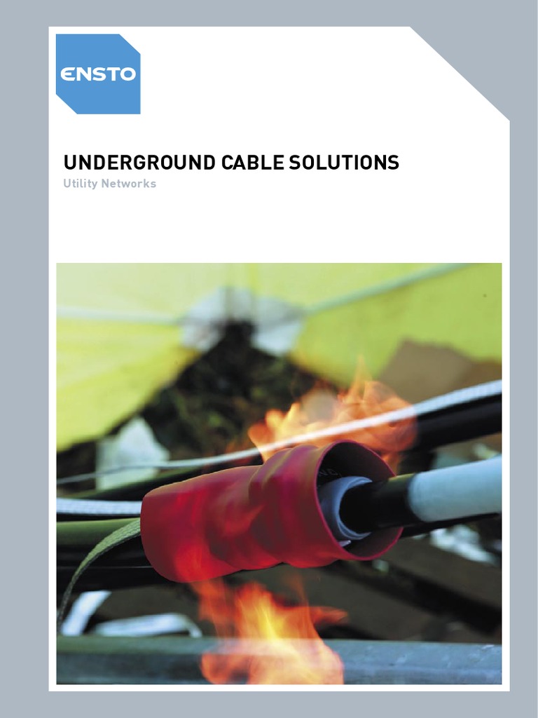 Underground Cable Screen | PDF | Cable | Electrical Connector