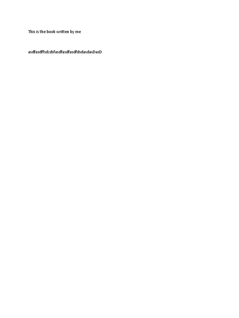 My Book: A Personal Journey | PDF