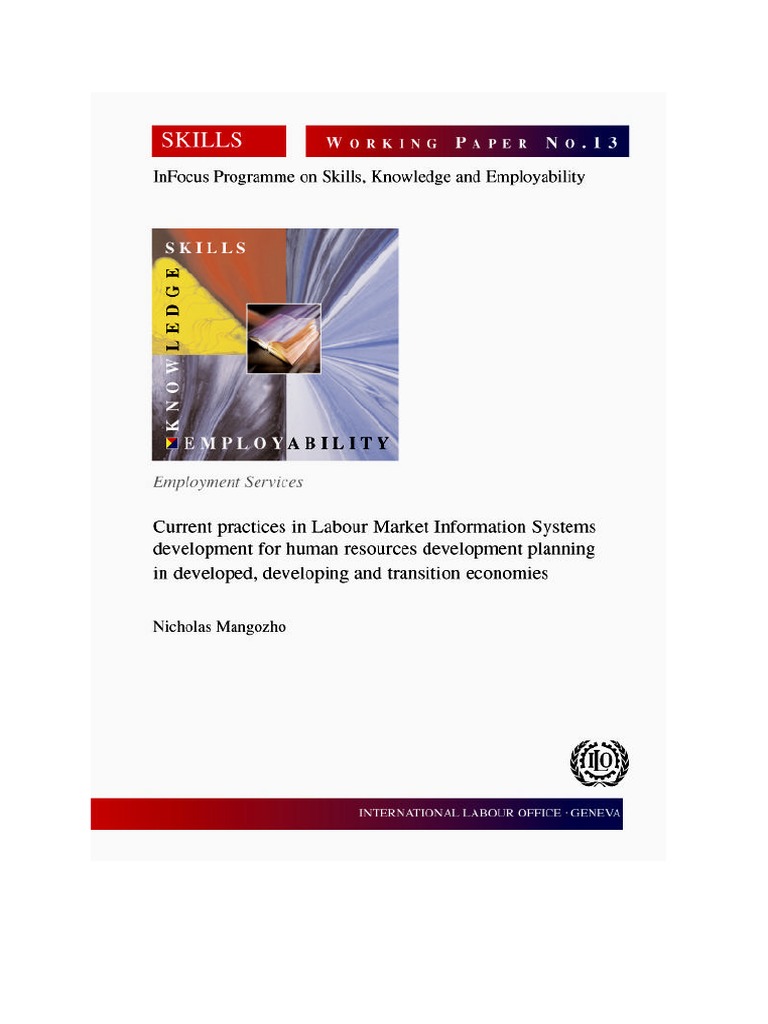 Labour Market Information Systems | PDF | Labour Economics | Vocational Education