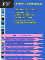 SOP For Operation of Boiler | PDF | Boiler | Valve