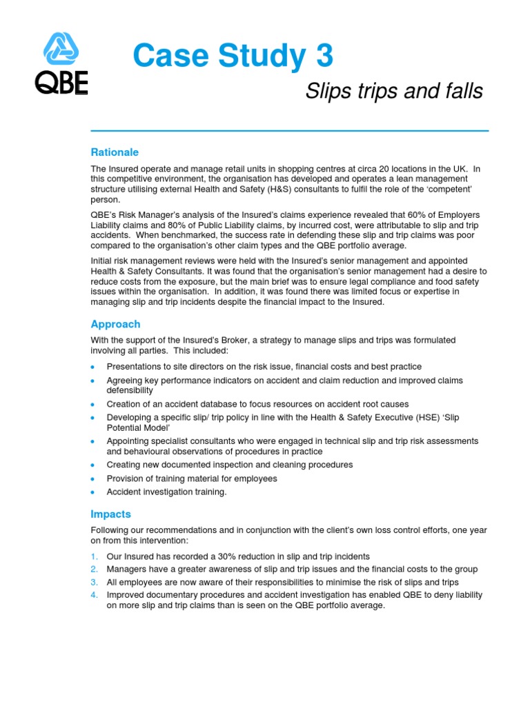 Case Study 3 | PDF | Insurance | Risk Management