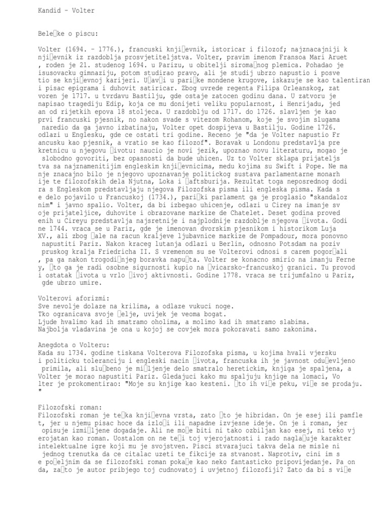 Kandid Volter | PDF | History | Classics