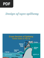 Design of Ogee Spillway | PDF | Spillway | Environmental Science
