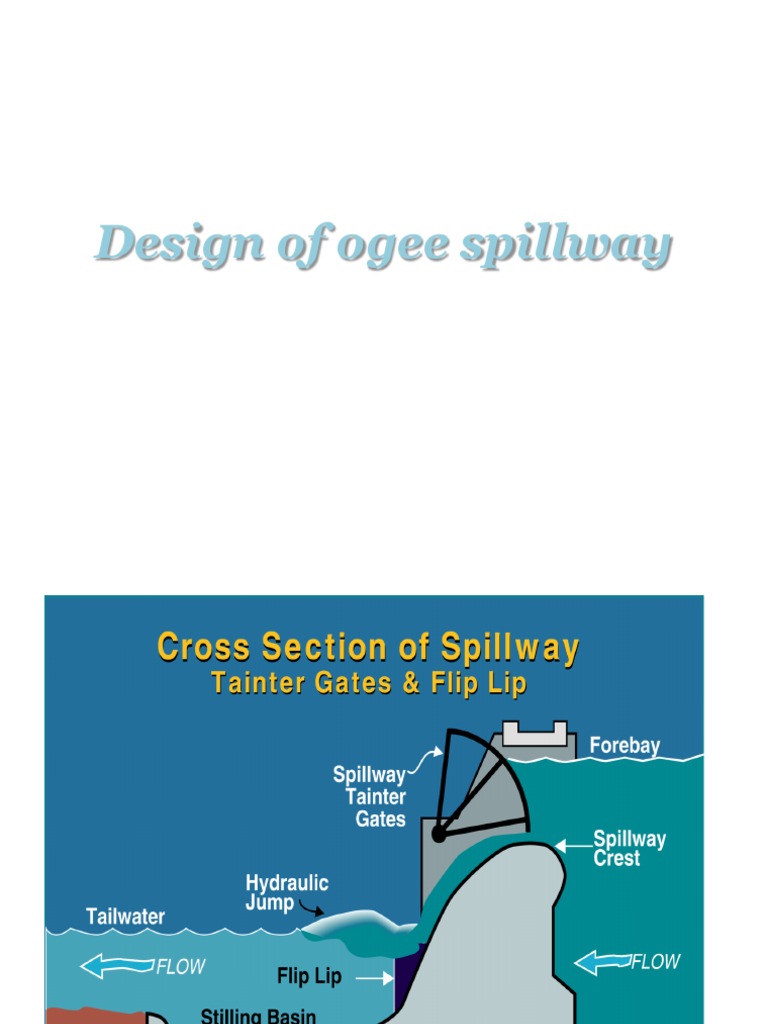 Ogee Spillway Design and Analysis | PDF | Spillway | Dam