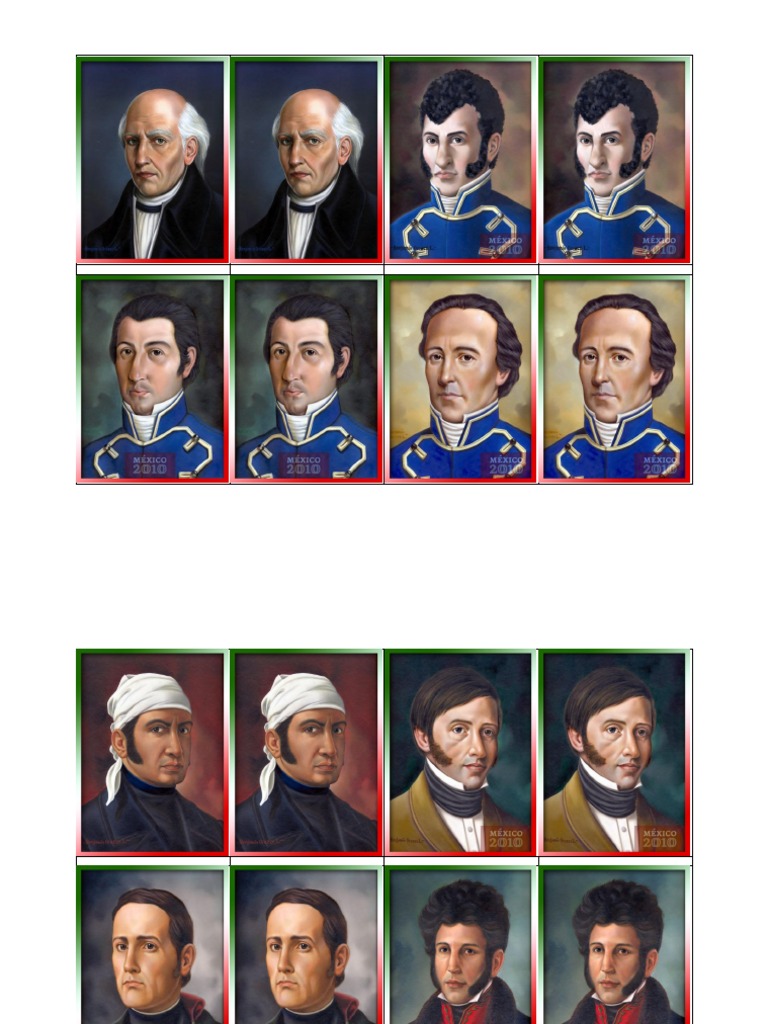 Memorama Heroes de La Independencia | PDF