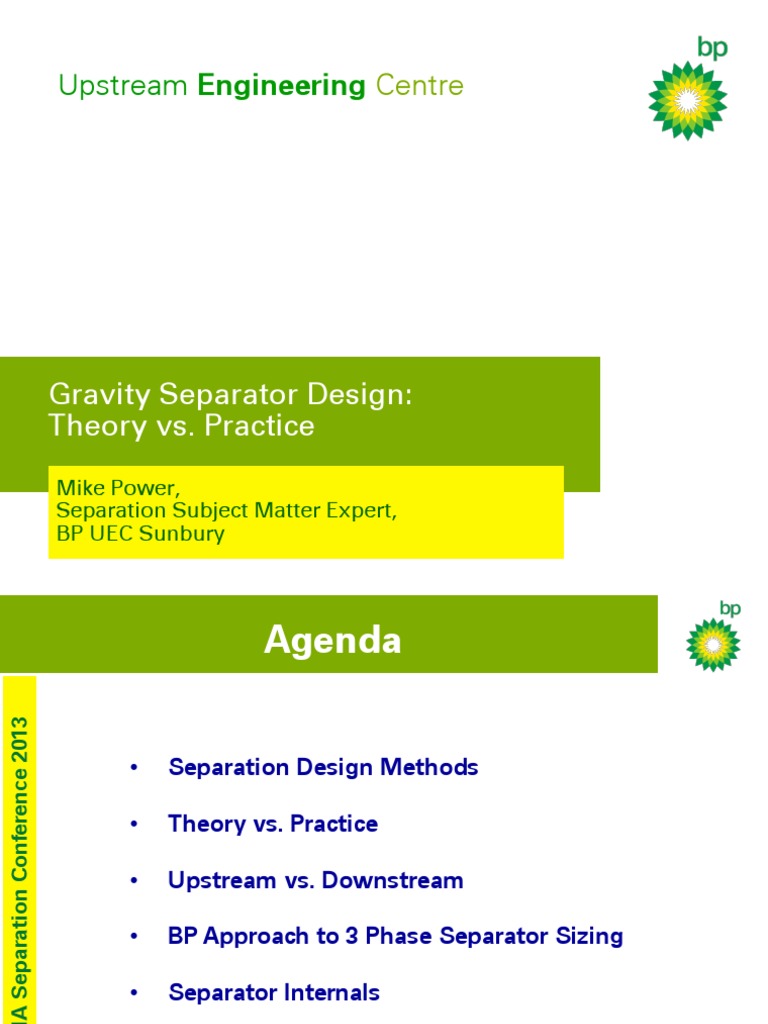 Gravity Separator Design Insights | PDF | Viscosity | Emulsion