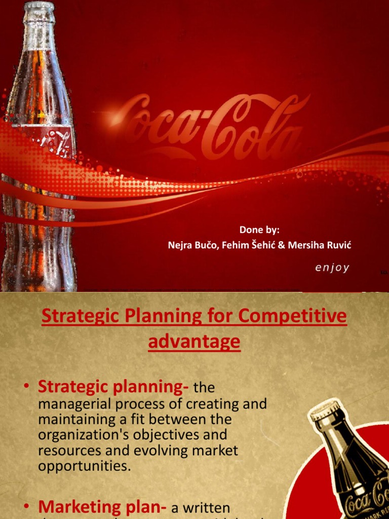 Coca Cola Presentation | PDF | Coca Cola | Strategic Planning