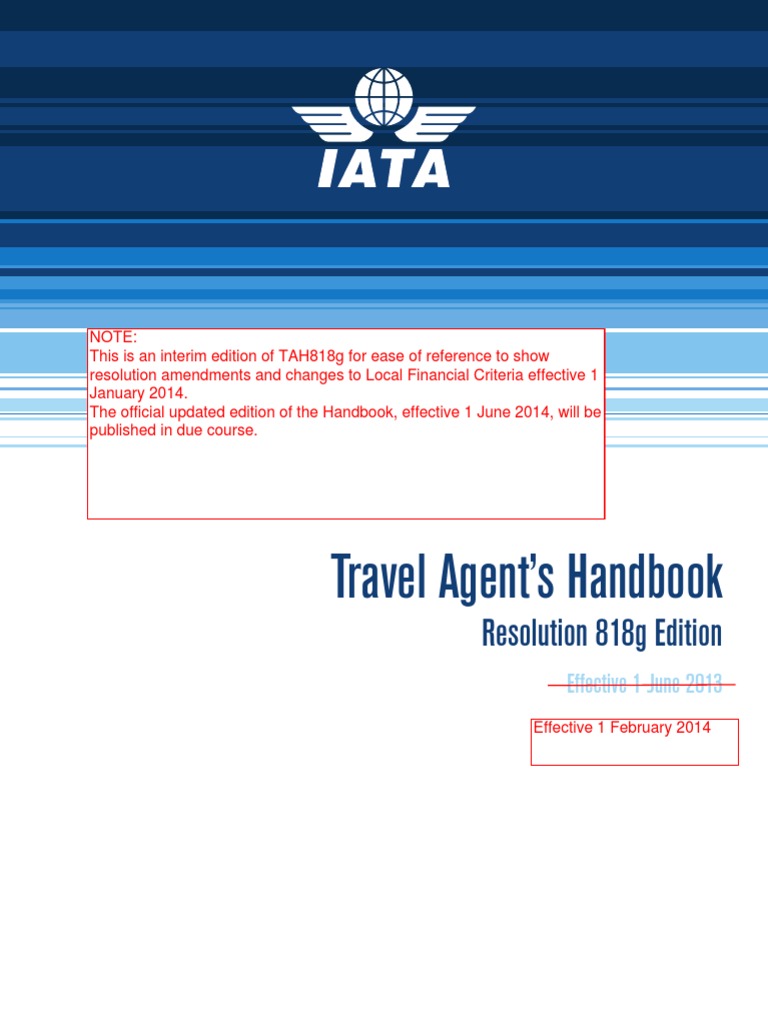 IATA Hand Book TAH818G-English 2014 | Auditor's Report | Audit
