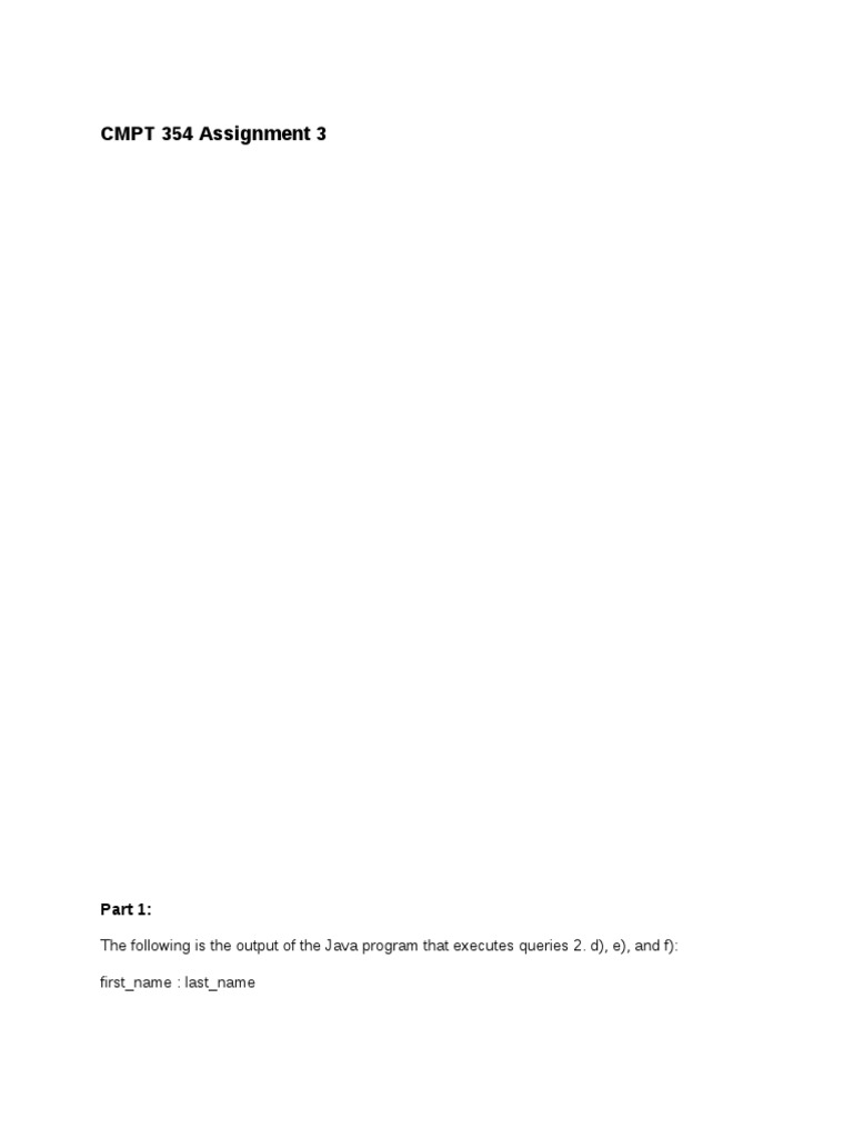 CMPT 354 Assignment 3 | PDF | Theoretical Computer Science | Cognitive Science