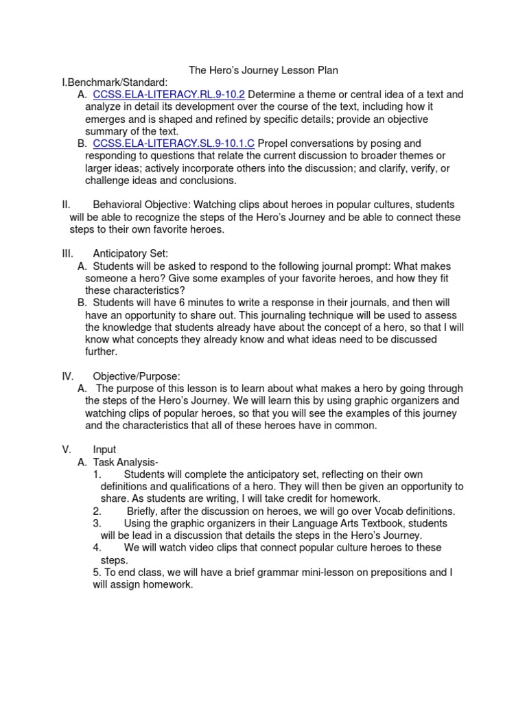 CCSS Ela-Literacy RL 9-10 2 | PDF | Conversation | Lesson Plan