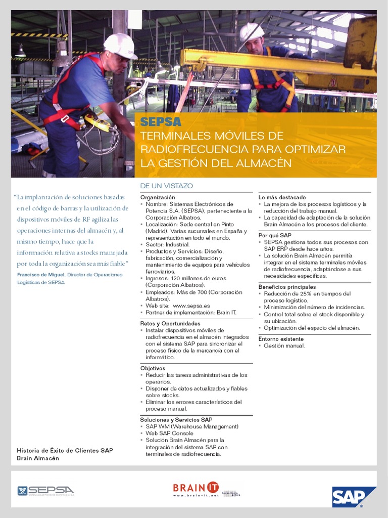 SEPSA | PDF | Sap Se | Almacén