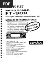 Boletin Manejo PRC 930 | PDF | Radio | Ingeniería Electrónica