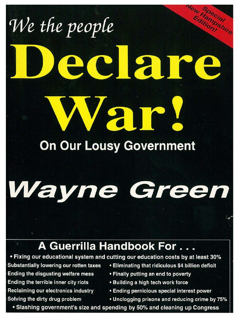 Declare War | PDF | Business Incubator | Entrepreneurship