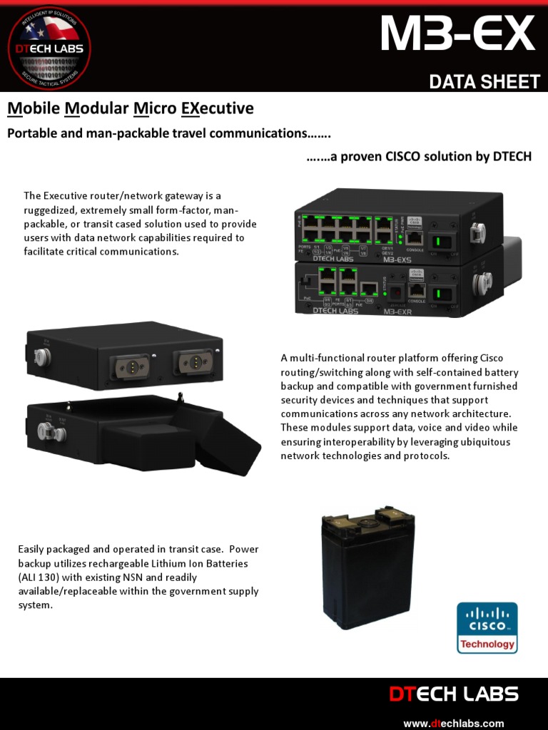 M3 EX Datasheet 20130204 | PDF | Router (Computing) | Computer Network
