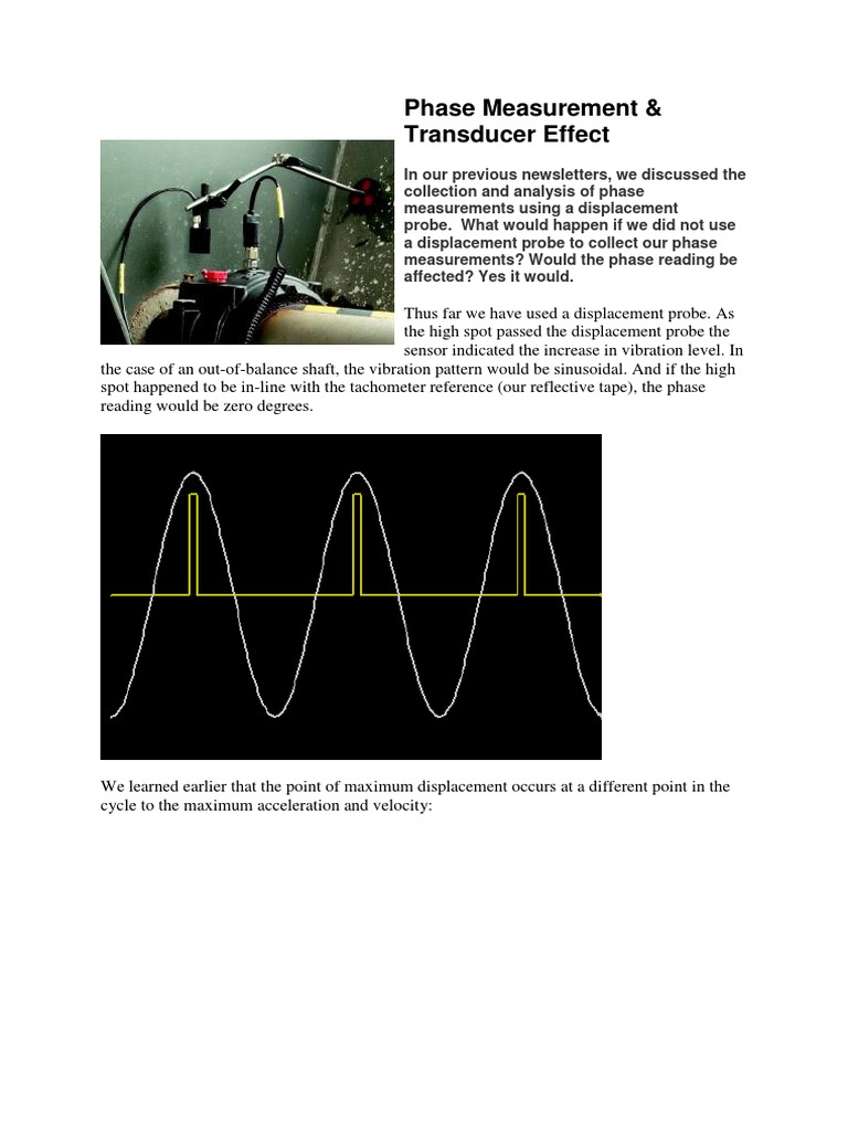 Phase Measurement | PDF | Phase (Waves) | Accelerometer