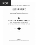 1949 4th Geneva Convention | PDF | Geneva Conventions | Military Occupation