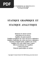 Cours Et Exercices Corrigé de La Statique Appliquée | PDF | Triangle | Zone