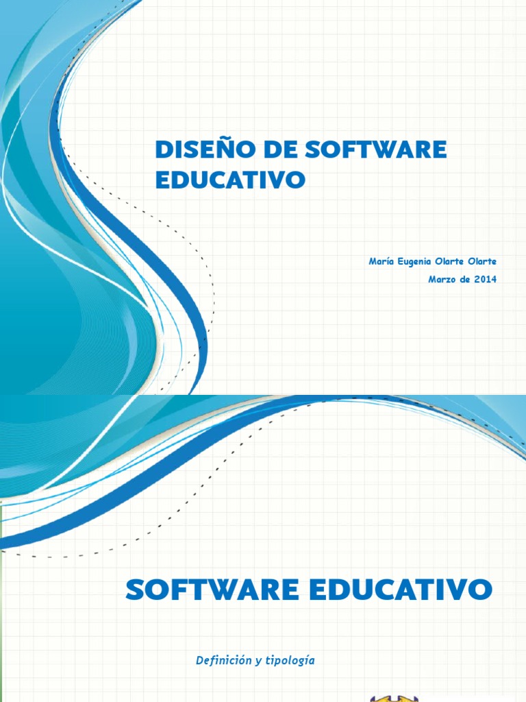 DISEÑO DE SOFTWARE EDUCATIVO-presentacion | PDF | Aprendizaje | Software