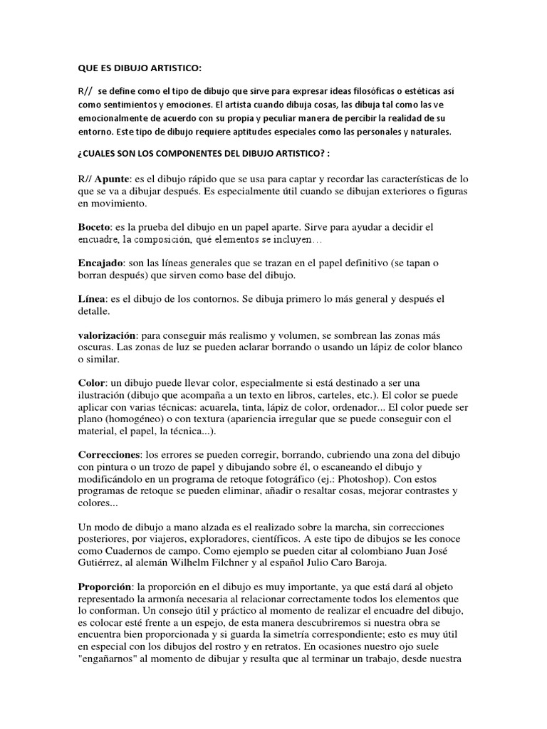 Guía Esencial del Dibujo Artístico | PDF | Color | Verde